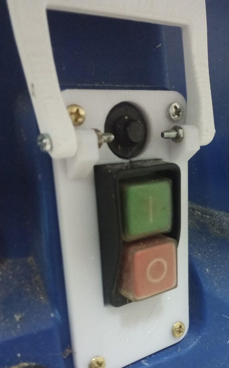 scheppach hs 100s safety switch button by Bubutech | Download free STL ...