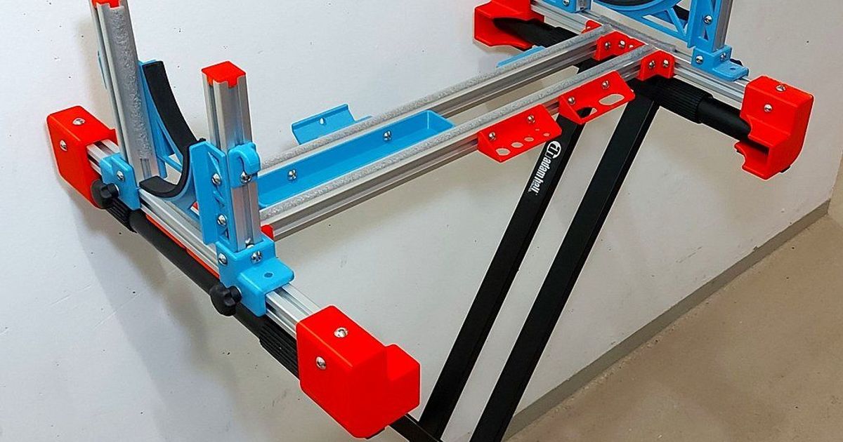 RC airplane bracket for keyboard stand - assembly stands - Ver.2 by 3D ...