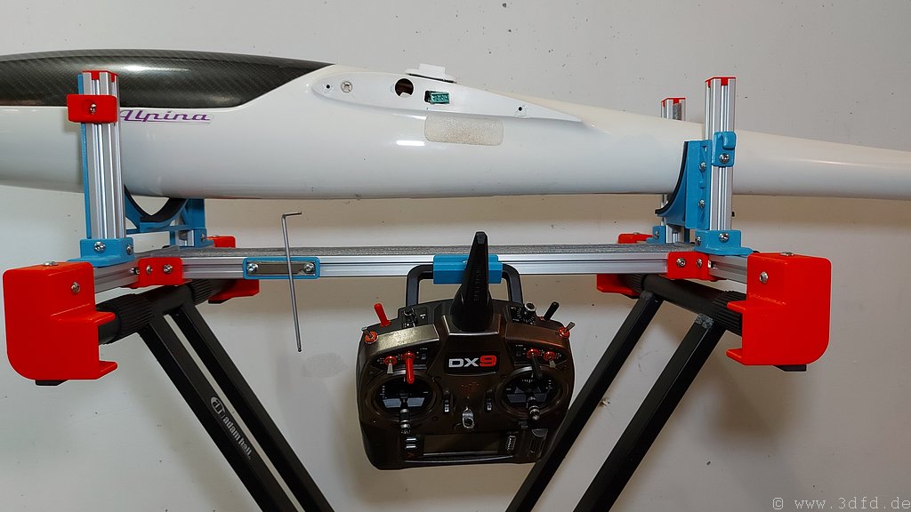 RC airplane bracket for keyboard stand - assembly stands - Ver.2 by 3D ...