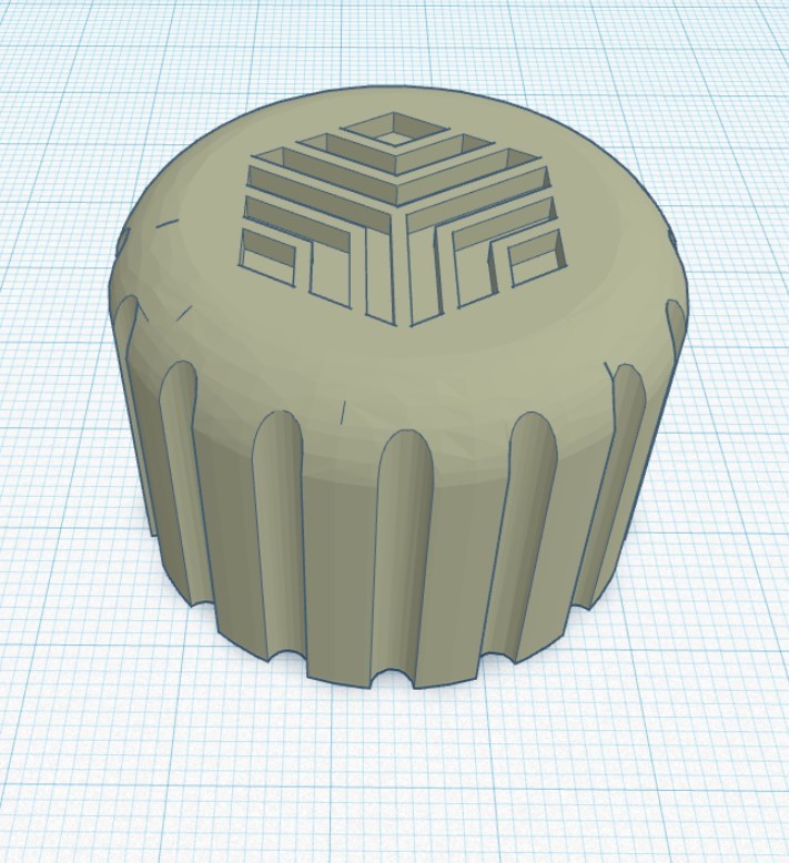 CR-6 SE Round Top Cylinder Knob by sonnyc | Download free STL model ...