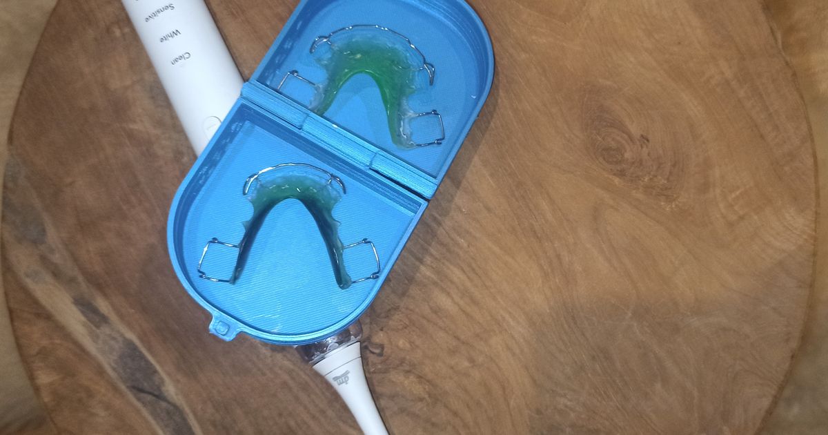 Box na rovnátka- box for braces print in place by Gajdy | Download free ...