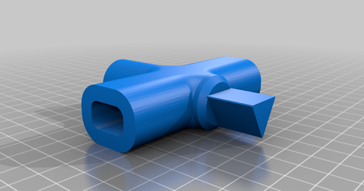 triangular Key 17mm Dreikantschlüssel by krasm | Download free STL ...