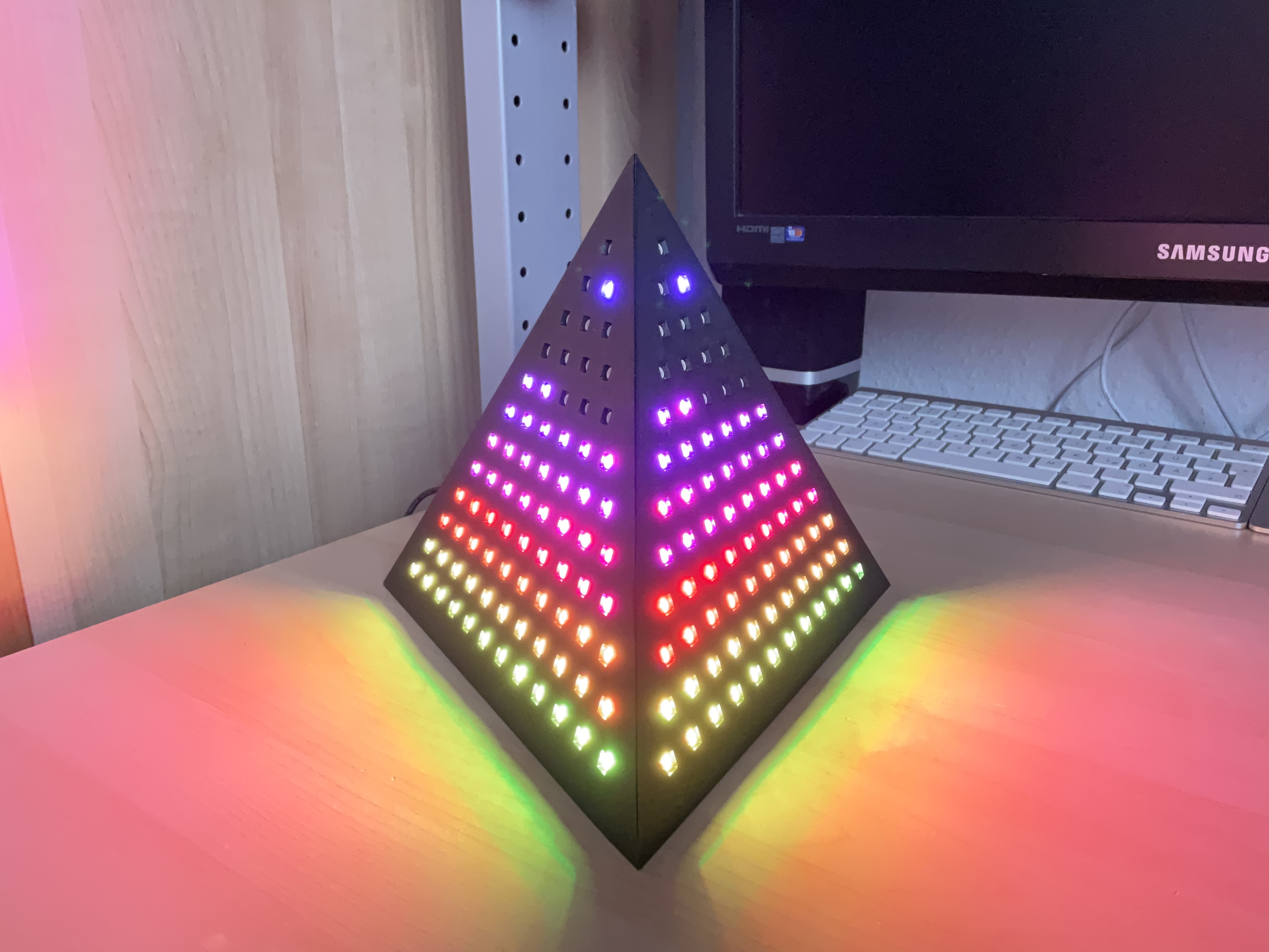 Music reactive LED helmet by AWSW | Download free STL model ...