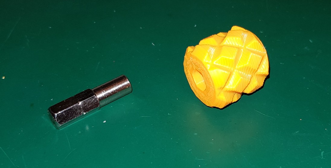 HEX bit handle by dziobu | Download free STL model | Printables.com