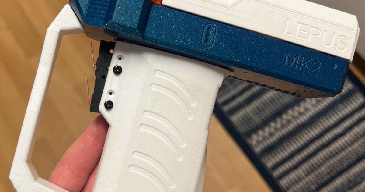 SABRE: Trigger guard for lepus-like blasters by hollebread | Download free STL model ...