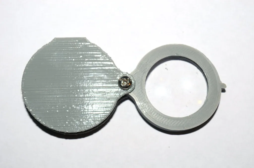 pocket magnifying glass 30mm lens by Tibuck | Download free STL model ...
