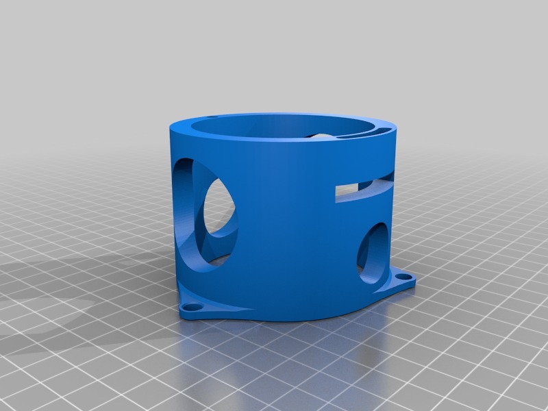 Nema17 Vertical Heavy duty adjustable motor mount. by Tibuck | Download ...