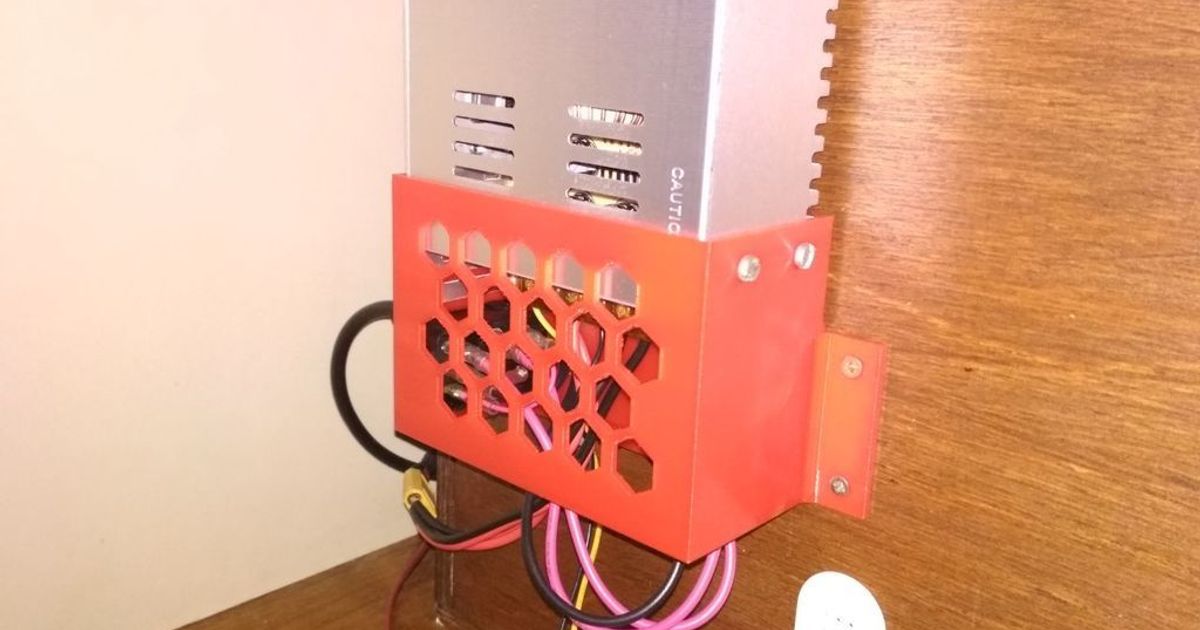 PSU holder by Ander | Download free STL model | Printables.com