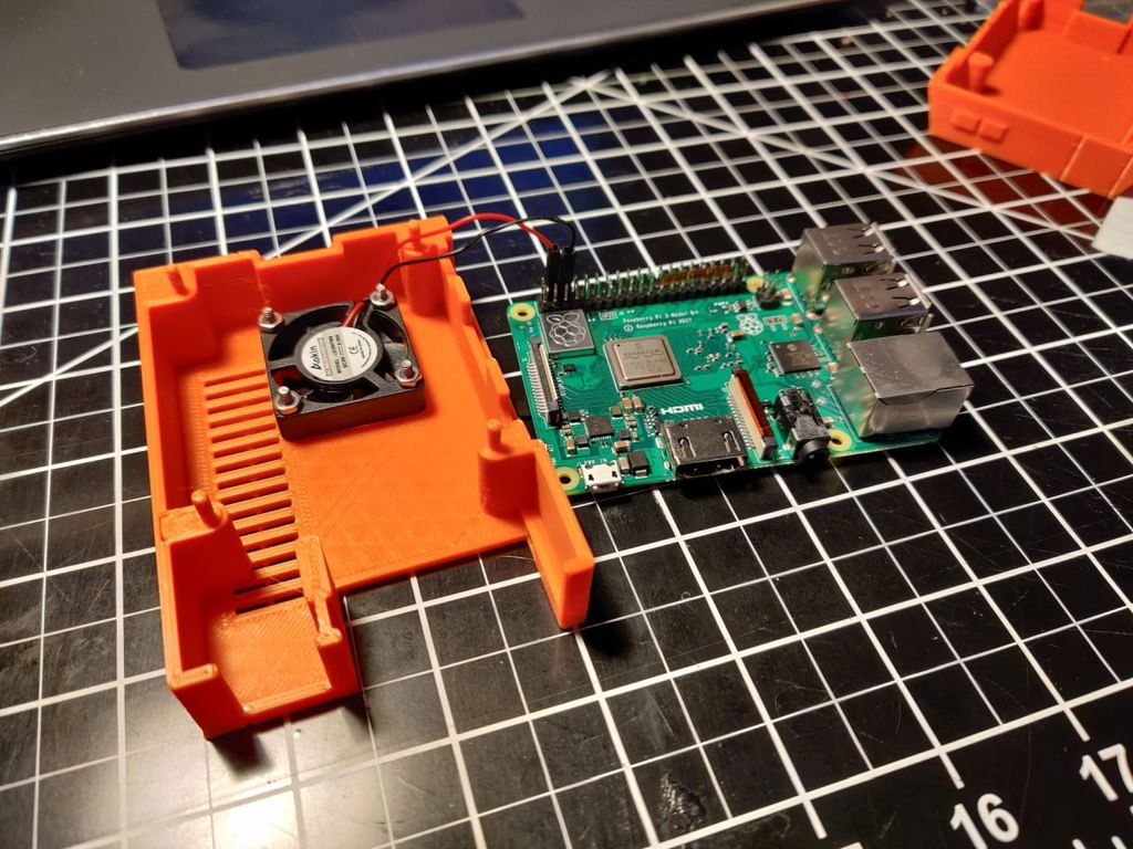 Raspberry Pi NES Case Top with Fan by mephij | Download free STL model ...