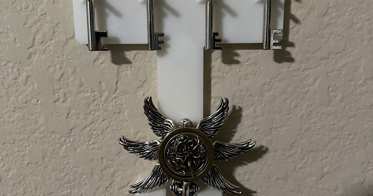 Resident Evil 2 and Village Key Wall Holder por Isaac | Descargar ...