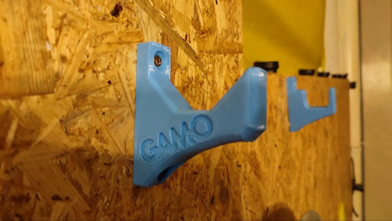 GAMO Luftdruckgewehr Wandhalterung / Air Rifle wall mount by Johination ...