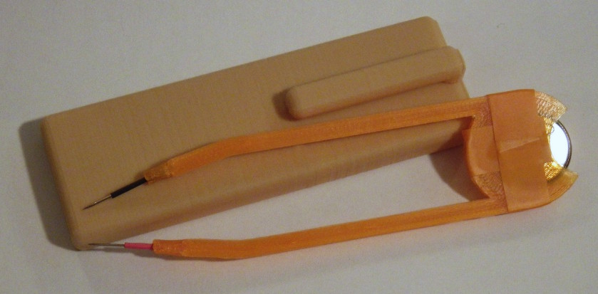 SMD LED tester tweezers by uwezi | Download free STL model | Printables.com