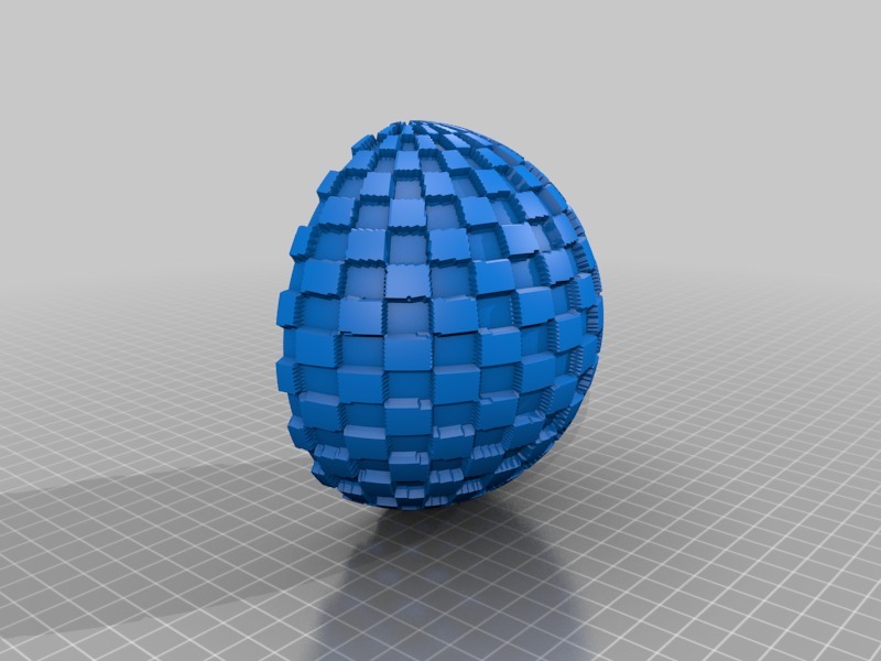Geodesic Spherical Lithophane by uwezi | Download free STL model ...