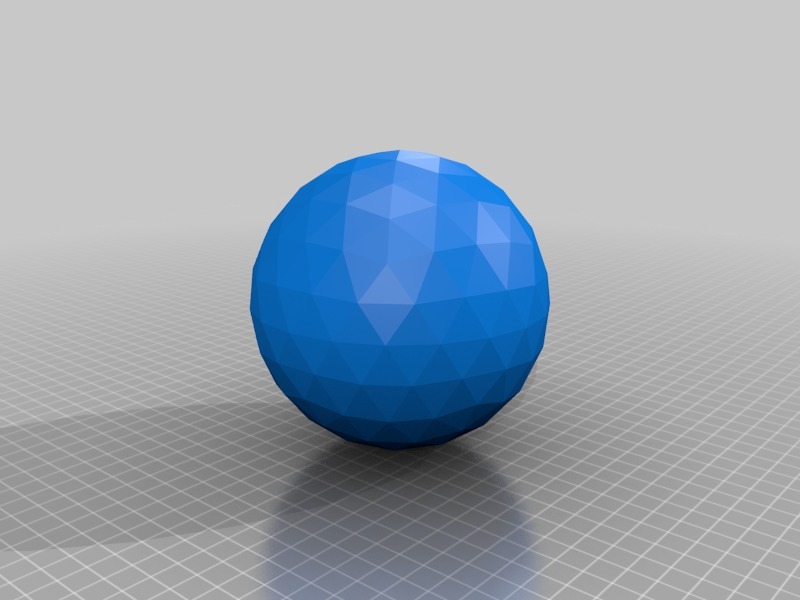 Geodesic Spherical Lithophane by uwezi | Download free STL model ...
