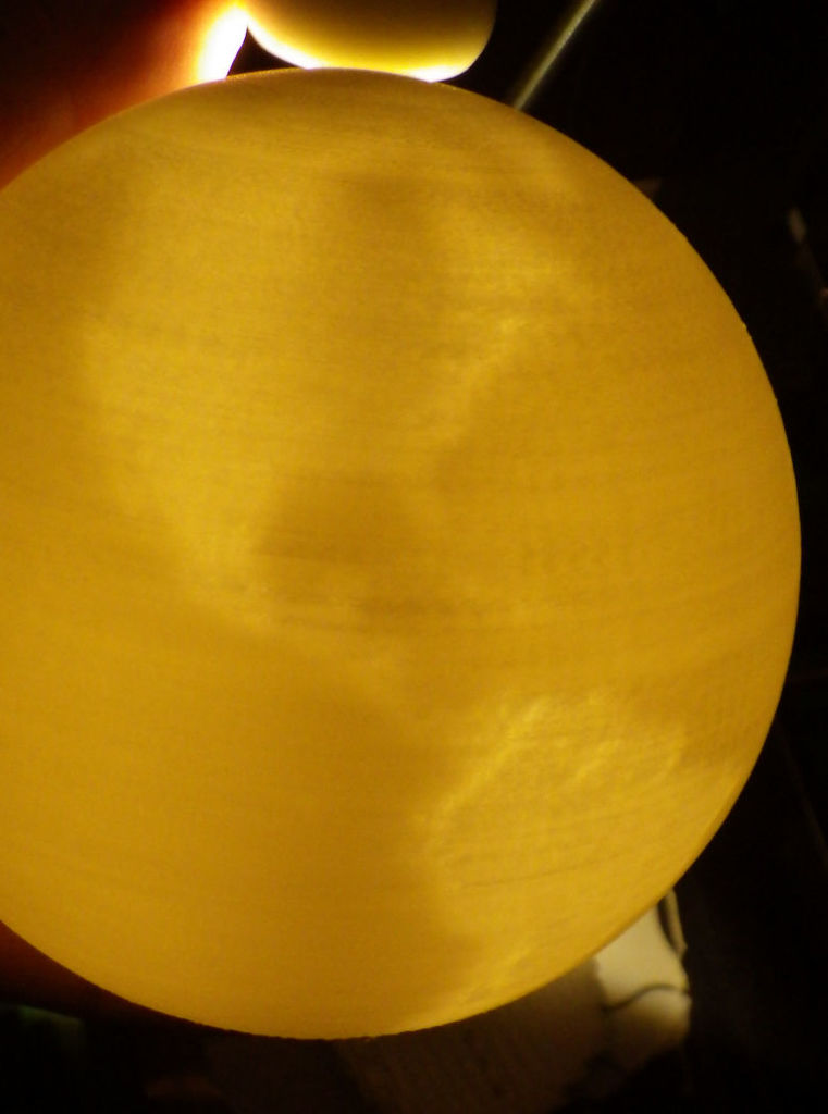 Spherical lithophane by uwezi | Download free STL model | Printables.com