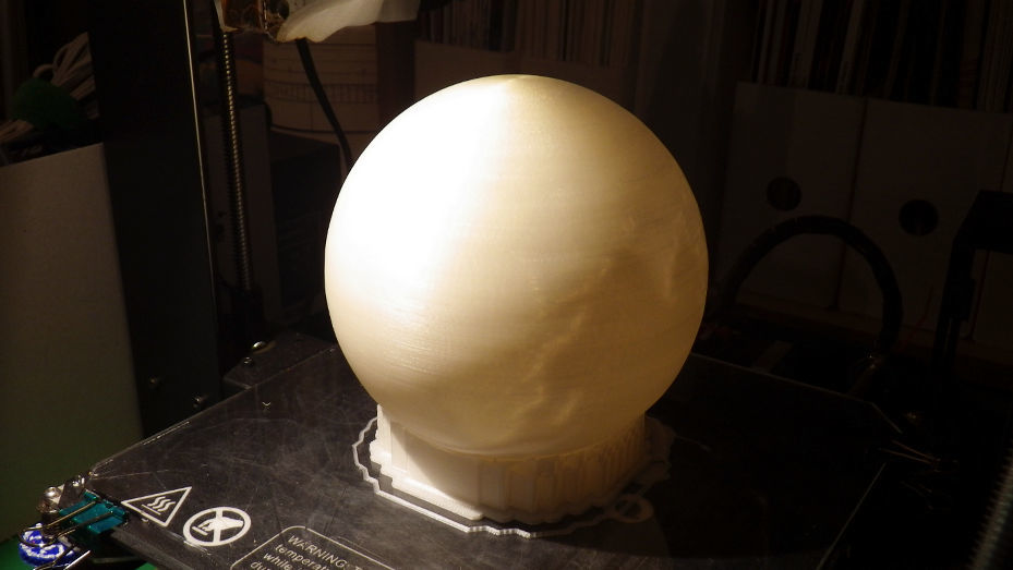 Spherical lithophane by uwezi | Download free STL model | Printables.com