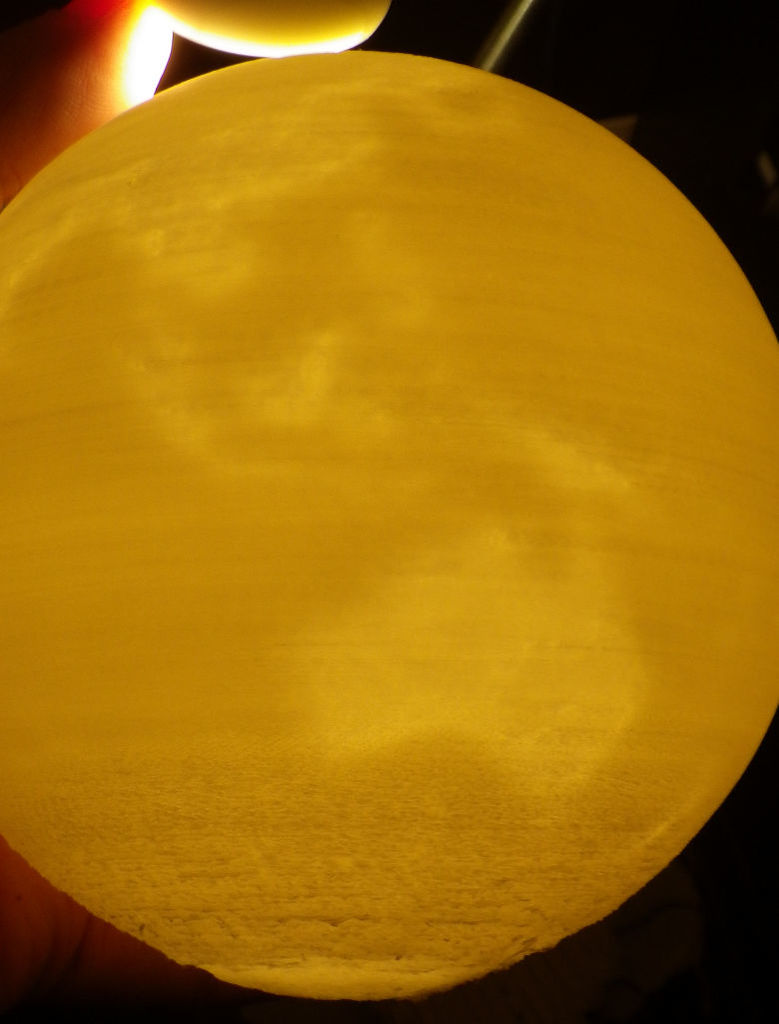 Spherical lithophane by uwezi | Download free STL model | Printables.com