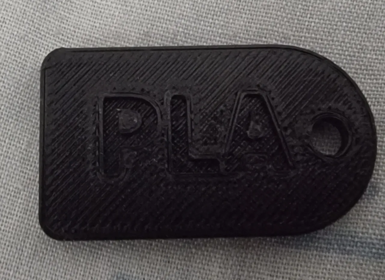 Filament tag with PLA text by mfraz74 | Download free STL model ...
