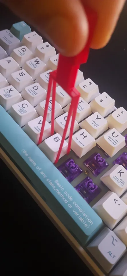 Keycap puller that won't scratch your keycaps by Nikoraasu | Download ...
