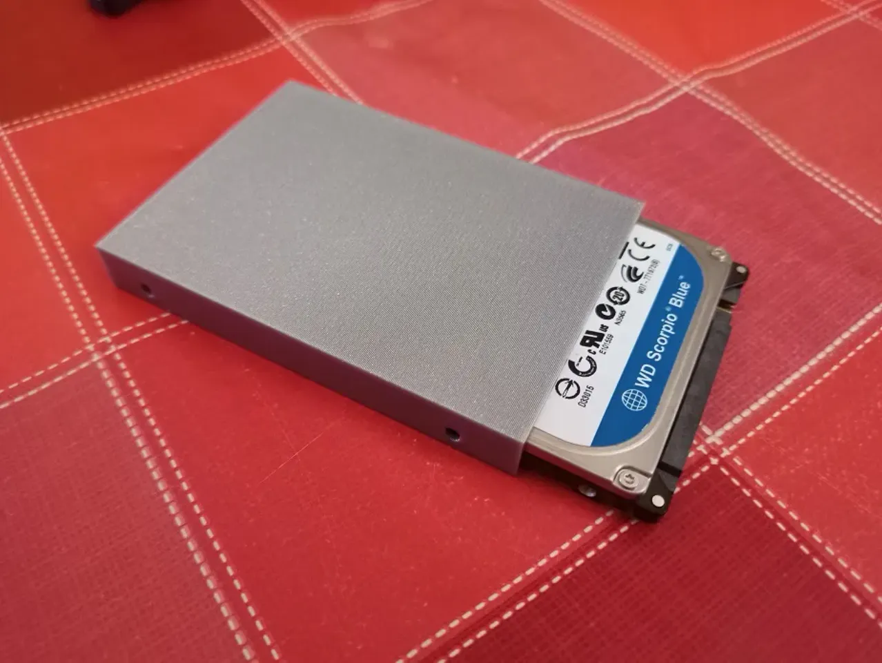 2.5" SATA HDD case by doppiozero | Download free STL model | Printables.com