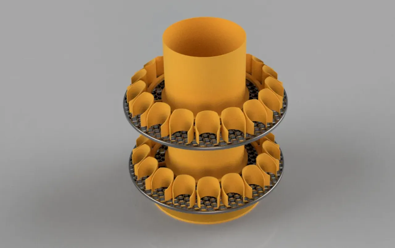 UPDATED - Model Paint Modular Stand with Prusament Spool Plastic Parts ...