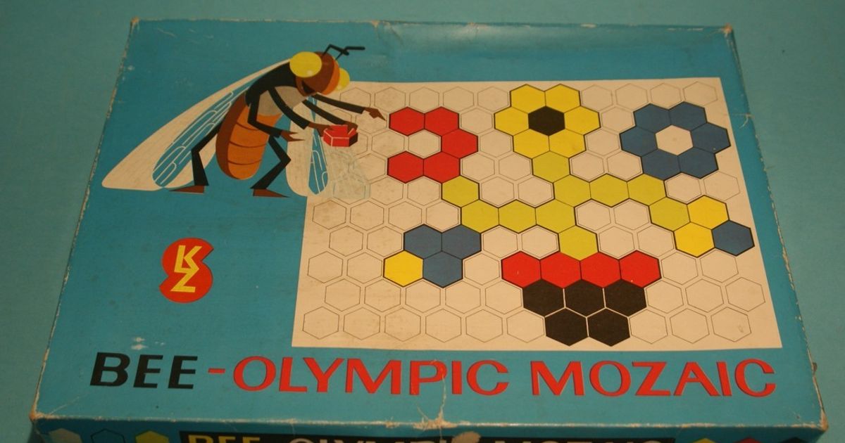 Bee Olympic Mosaic (1969) by Jiri_G | Download free STL model ...