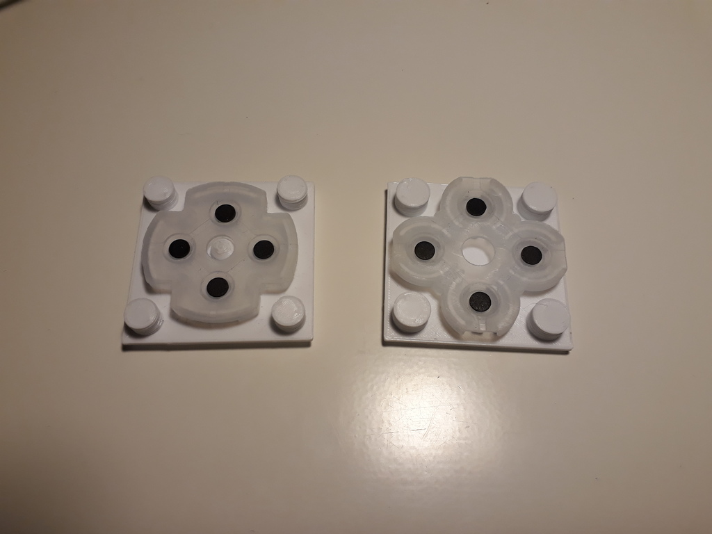 Nintendo DS rubber pad reverse engineering by Sébastien Monfort ...