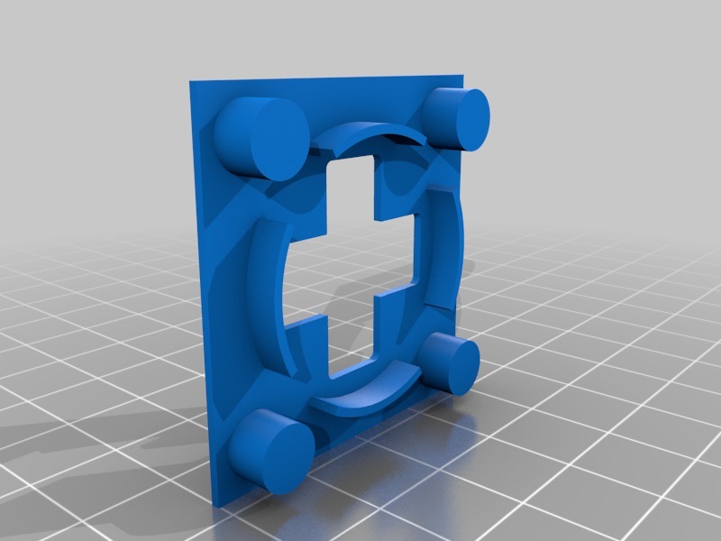 Nintendo DS rubber pad reverse engineering by Sébastien Monfort | Download free STL model ...