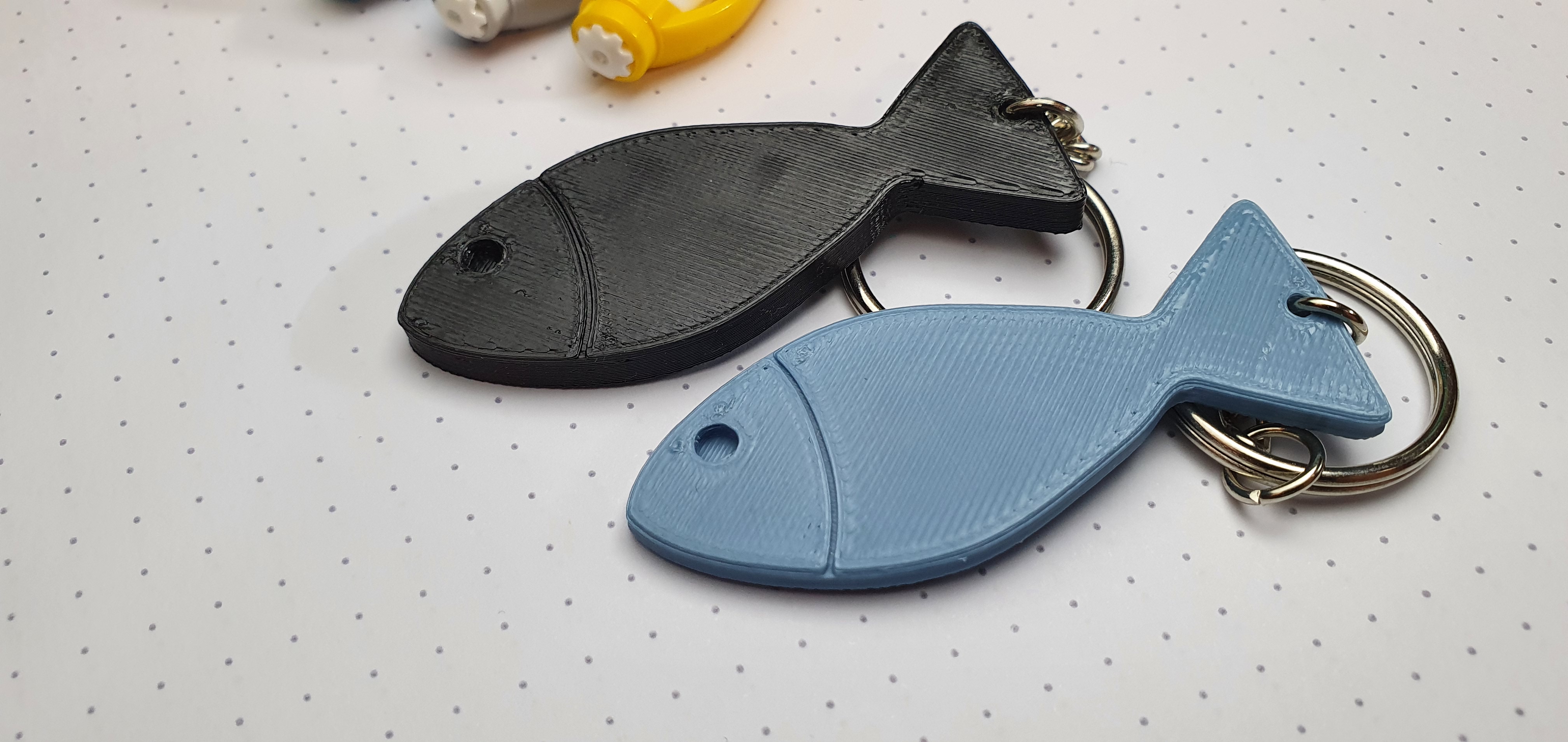 KeyRing Fisch by schl3nk3 | Download free STL model | Printables.com