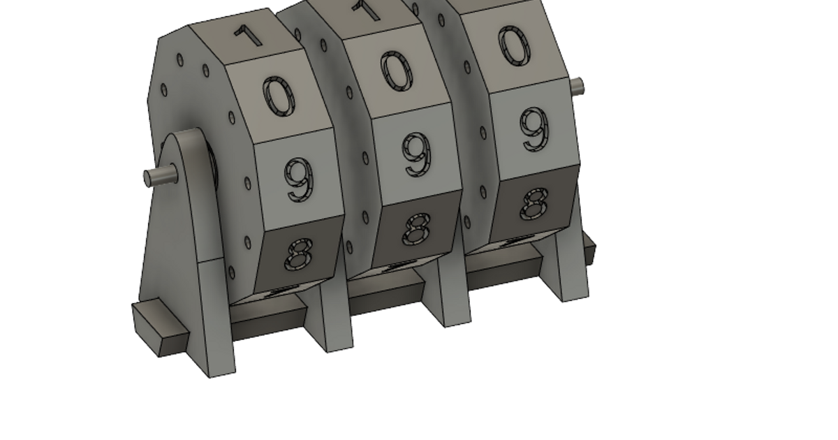 Boss HP counter 0-999 by MitchelDZ | Download free STL model ...