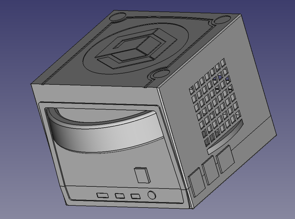 Yet another GameCube-Pi by Tami | Download free STL model | Printables.com