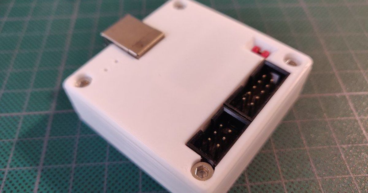 Enclosure For Xinda Usbtinyisp V3 05 By Zhangsiyan12134 Download Free