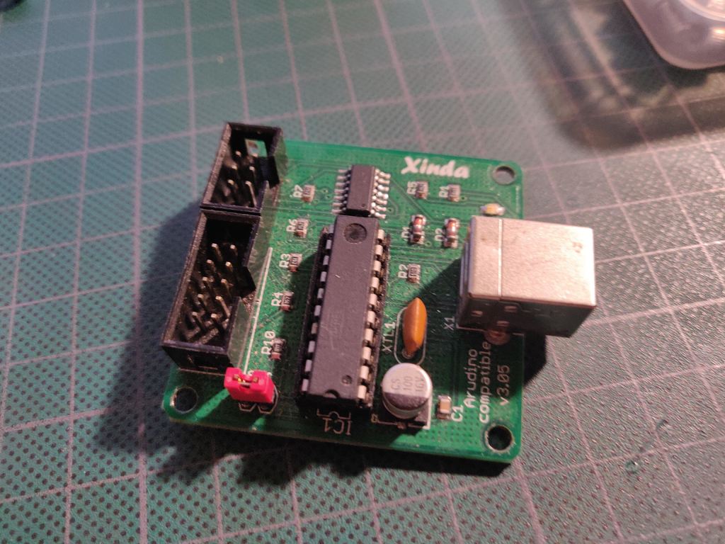 Enclosure for Xinda USBtinyISP V3.05 by zhangsiyan12134 | Download free ...