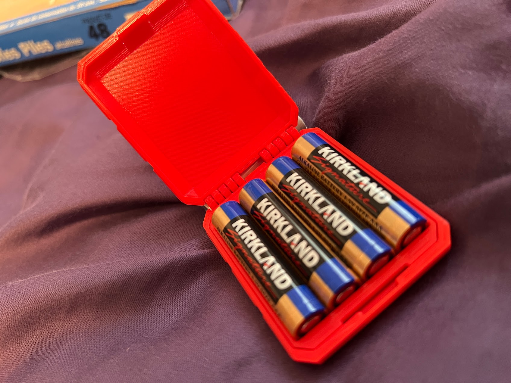 AAA Battery box 4 print in place (contest entry) by Epicxxxx | Download ...