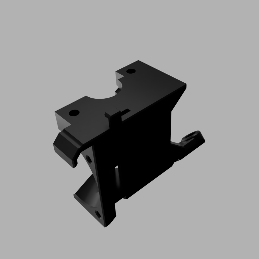 ZOrbiter Extruder Cover with heated inserts by Siggie Pop | Download ...