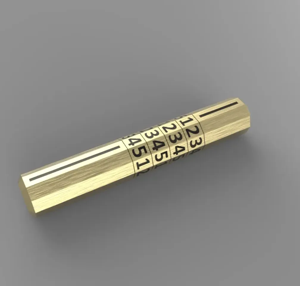 Cryptex fountain pen case by dziobu | Download free STL model ...