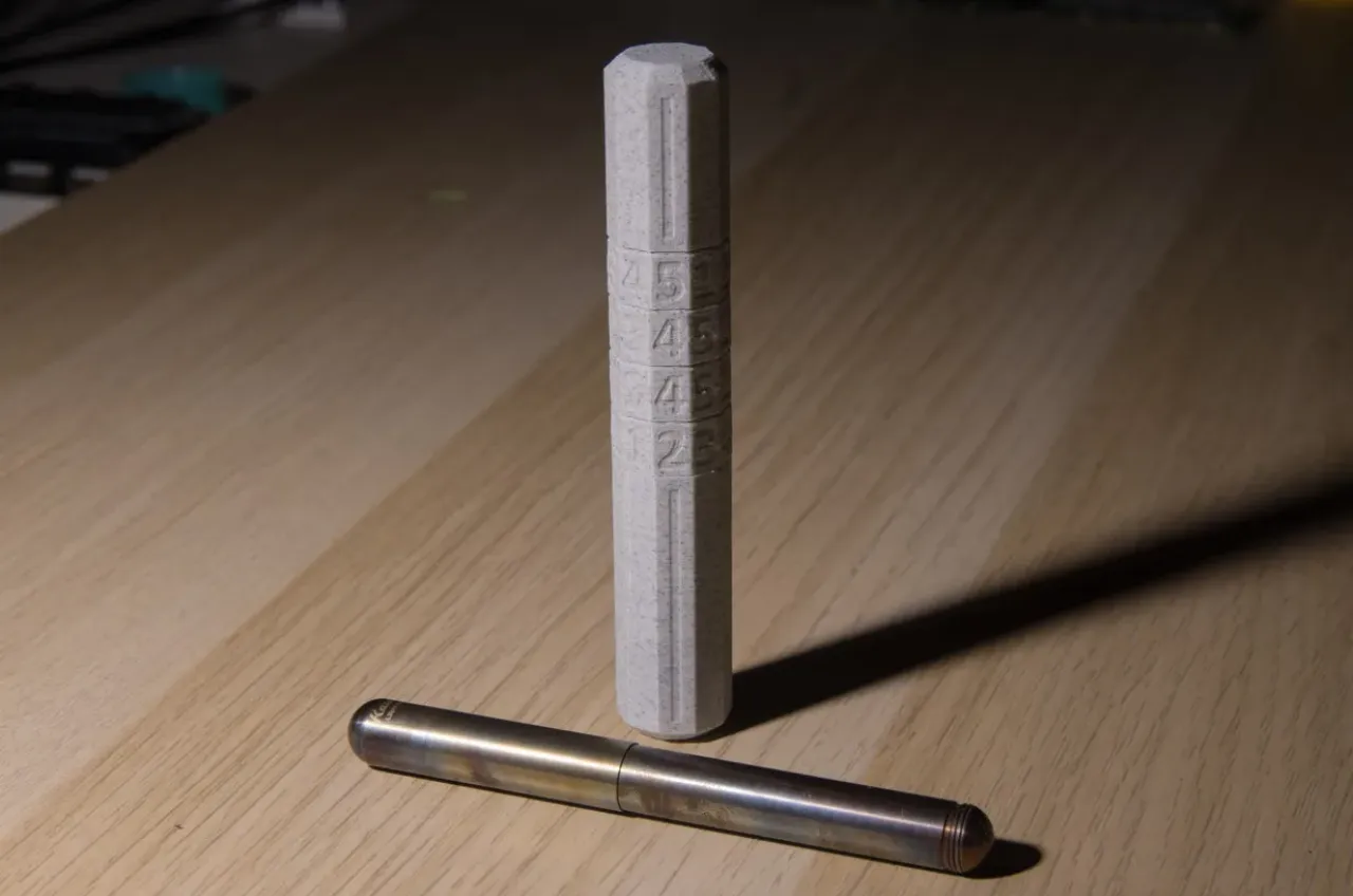 Cryptex fountain pen case by dziobu | Download free STL model ...