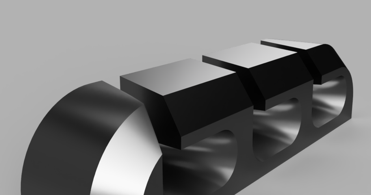 Cable catcher for USB cables by Siggie Pop | Download free STL model ...