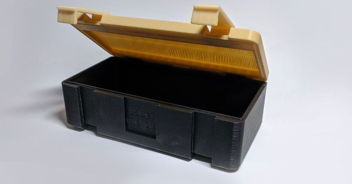 Minimalist box by Mfecane | Download free STL model | Printables.com