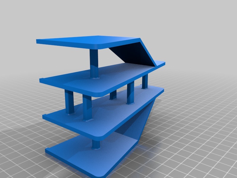 Number Keyboard Stand by SmileyFace28 | Download free STL model ...