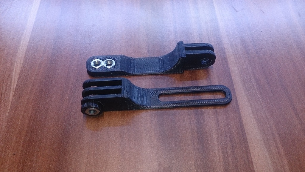 Go Pro Extendable Holder by SmileyFace28 | Download free STL model ...