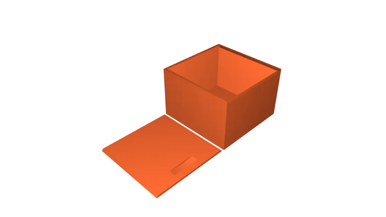 Parametric Sliding Lid Box by KarnEdge | Download free STL model ...