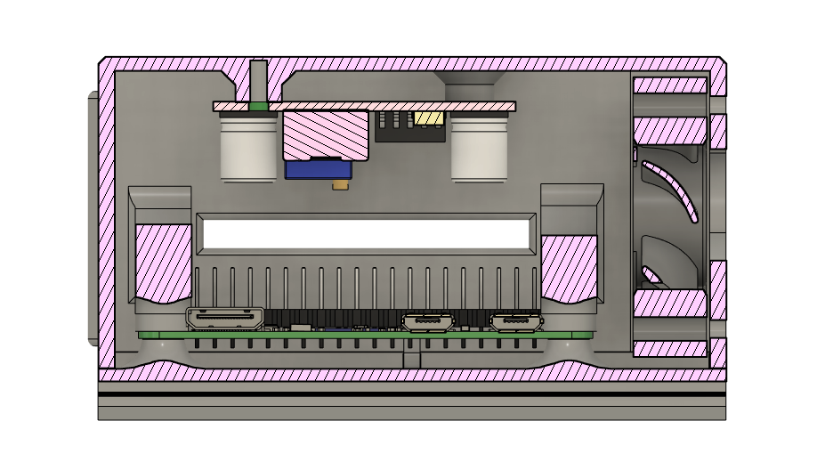 RPi Zero W Enclosure for Klipper on Creality ender cr, Anycubic vyper ...