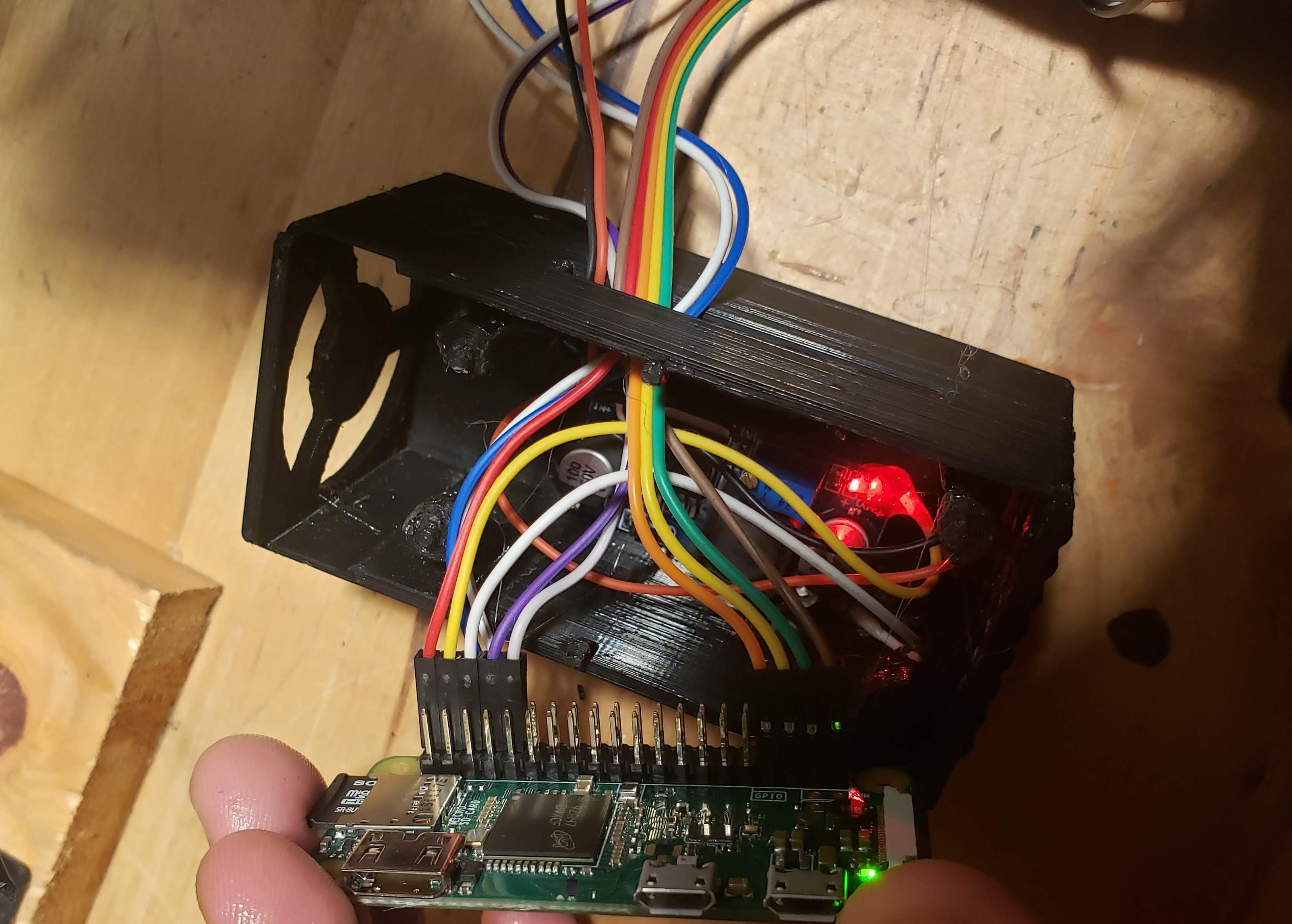 RPi Zero W Enclosure for Klipper on Creality ender cr, Anycubic vyper ...