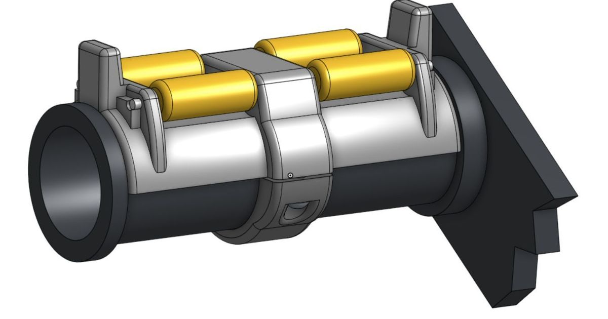 Creality Spool Rollers using nails for axles by DoctorStrobe | Download ...