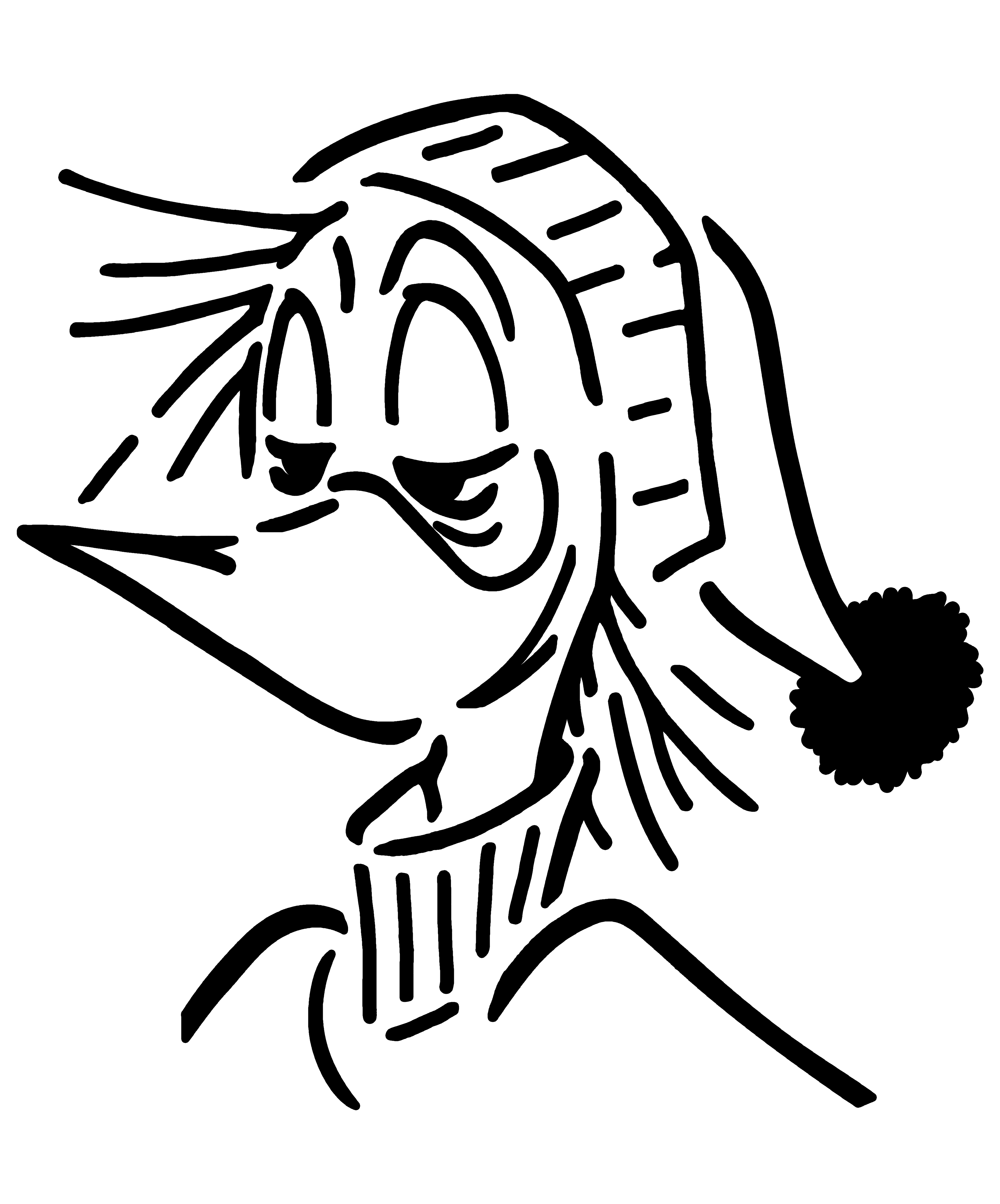 Disney characters stencil - Fethry Duck by My 3D Prints | Download free ...