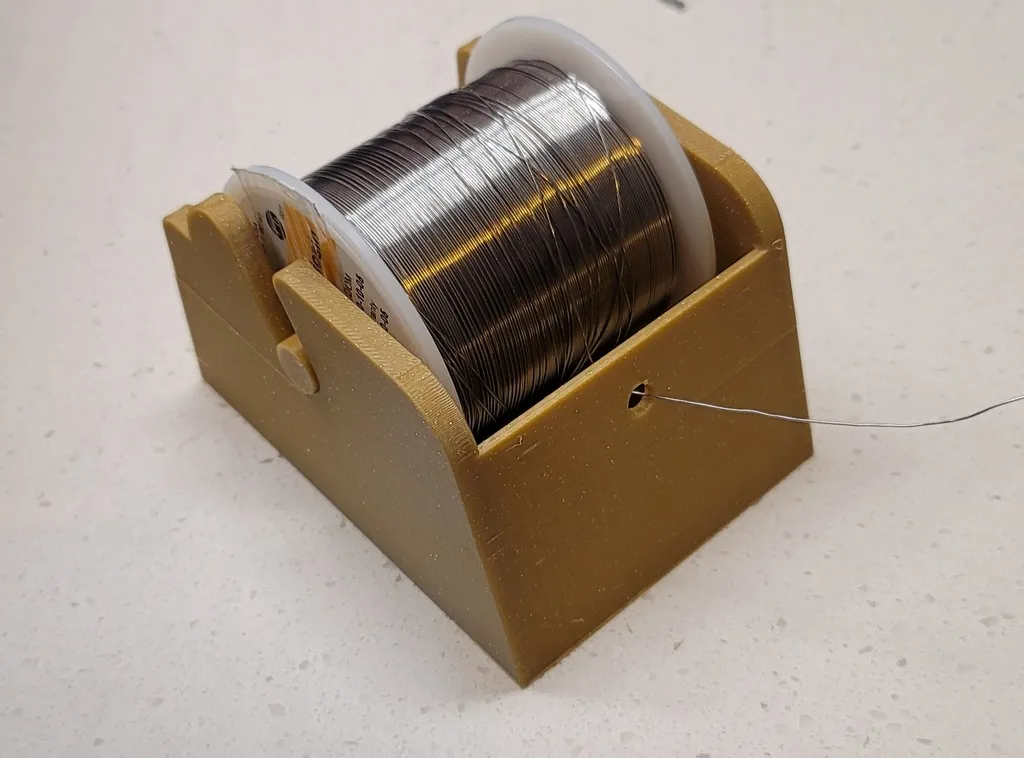 Kester Solder Spool Holder 1lb by SirPancakez | Download free STL model ...