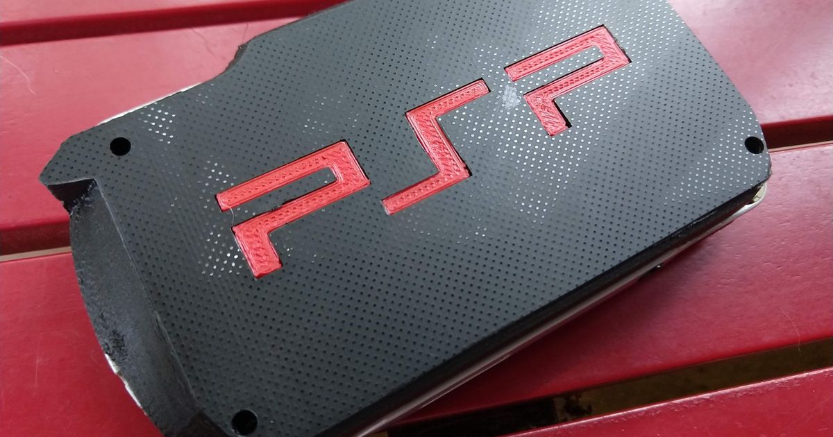 PSP Go Backplate v3 by jbone | Download free STL model | Printables.com