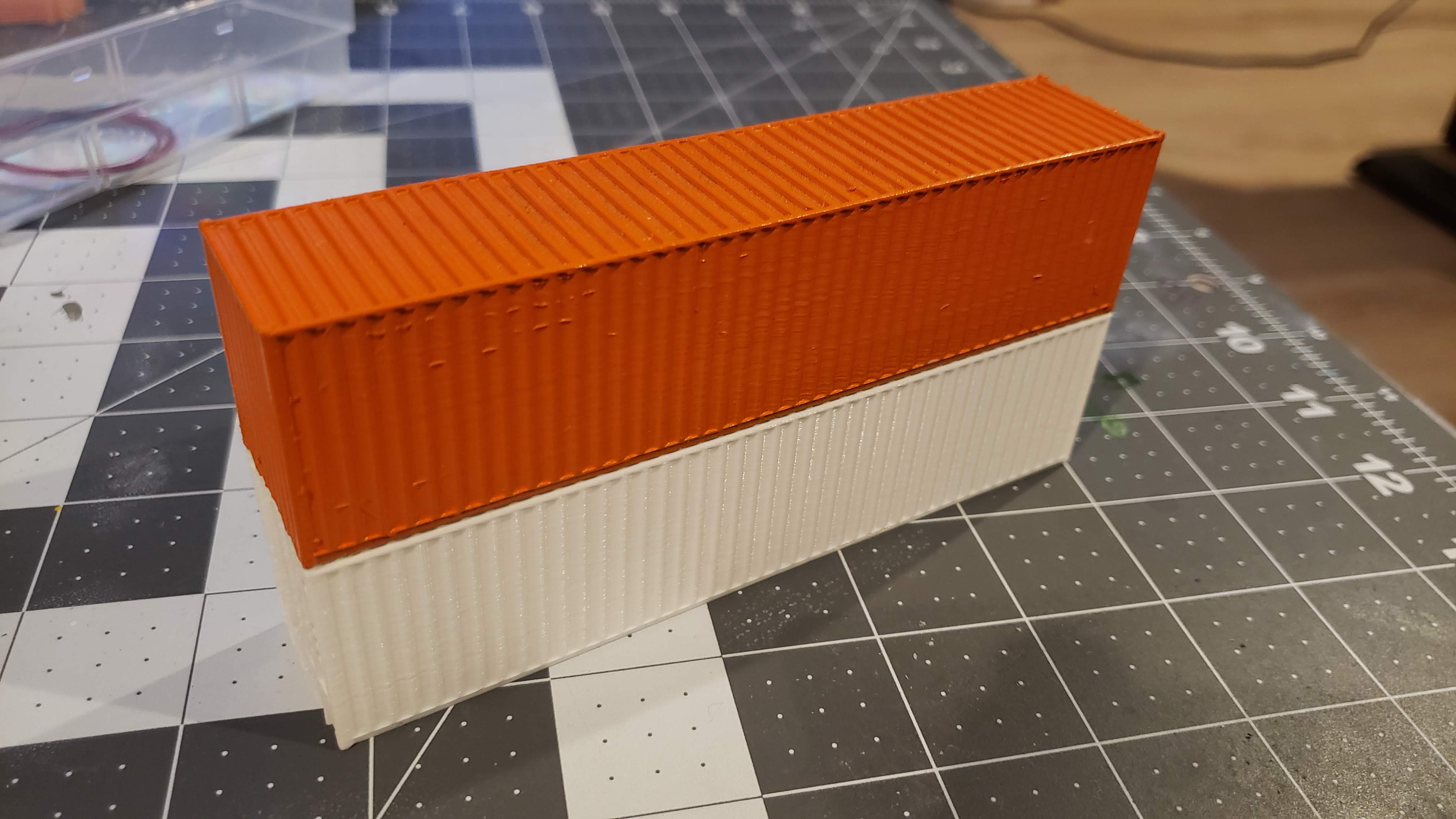 Intermodal Shipping Container by Borgen Models | Download free STL ...
