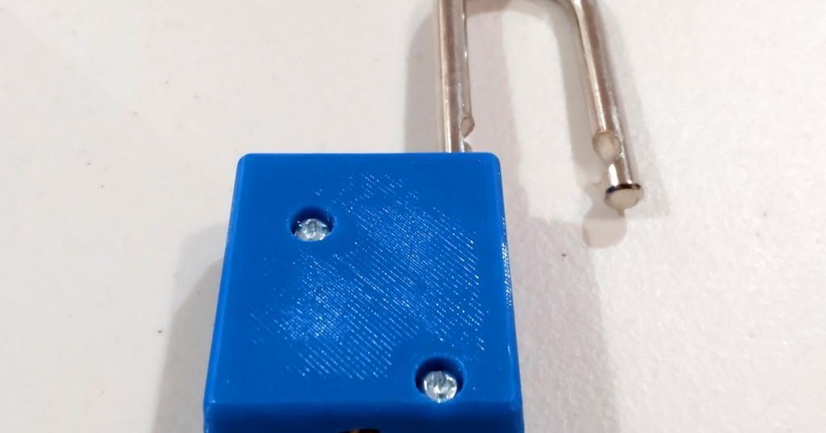 Master Lock 410 Rattle-Proof Body - Deeper screw holes by Gael Lafond ...